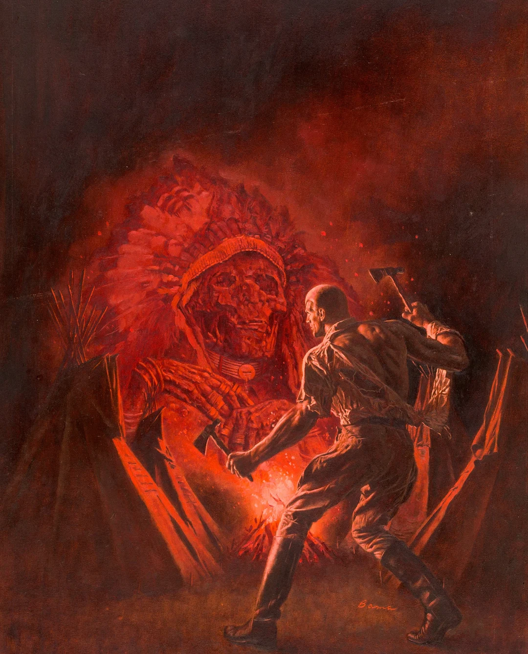 Doc Savage #25: "The Devil's Playground" cover art by James Bama | Scrolller