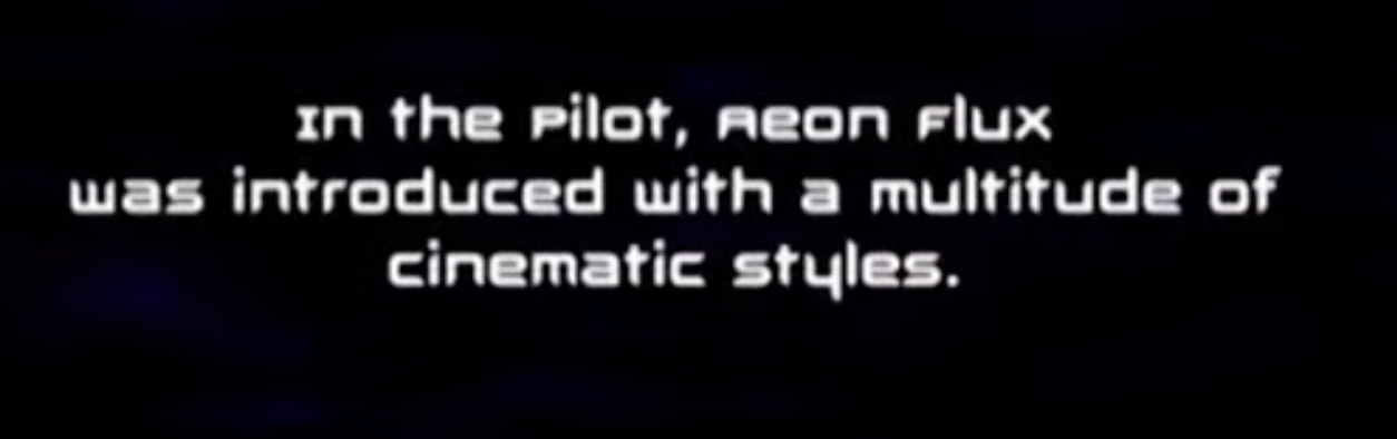 Font from Aeon Flux Video | Scrolller