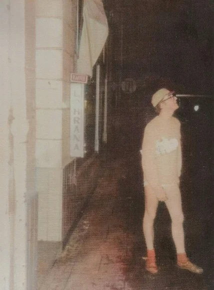 John Lennon walking around Hamburg in his underwear, 1960 | Scrolller