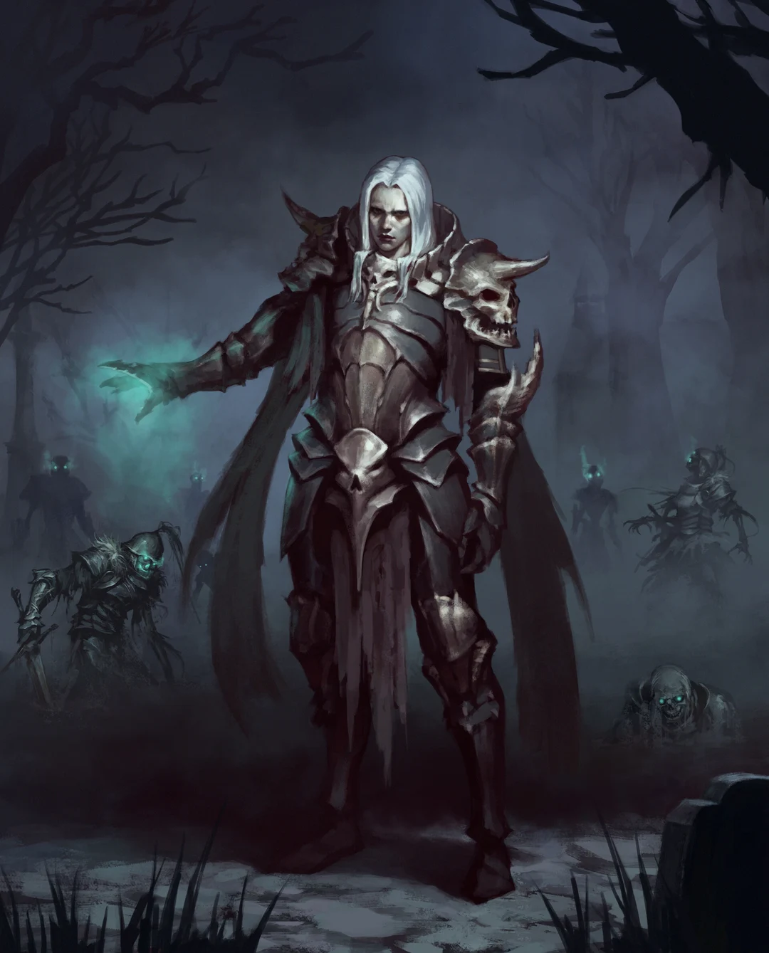 necromancer by Yongje Kim | Scrolller