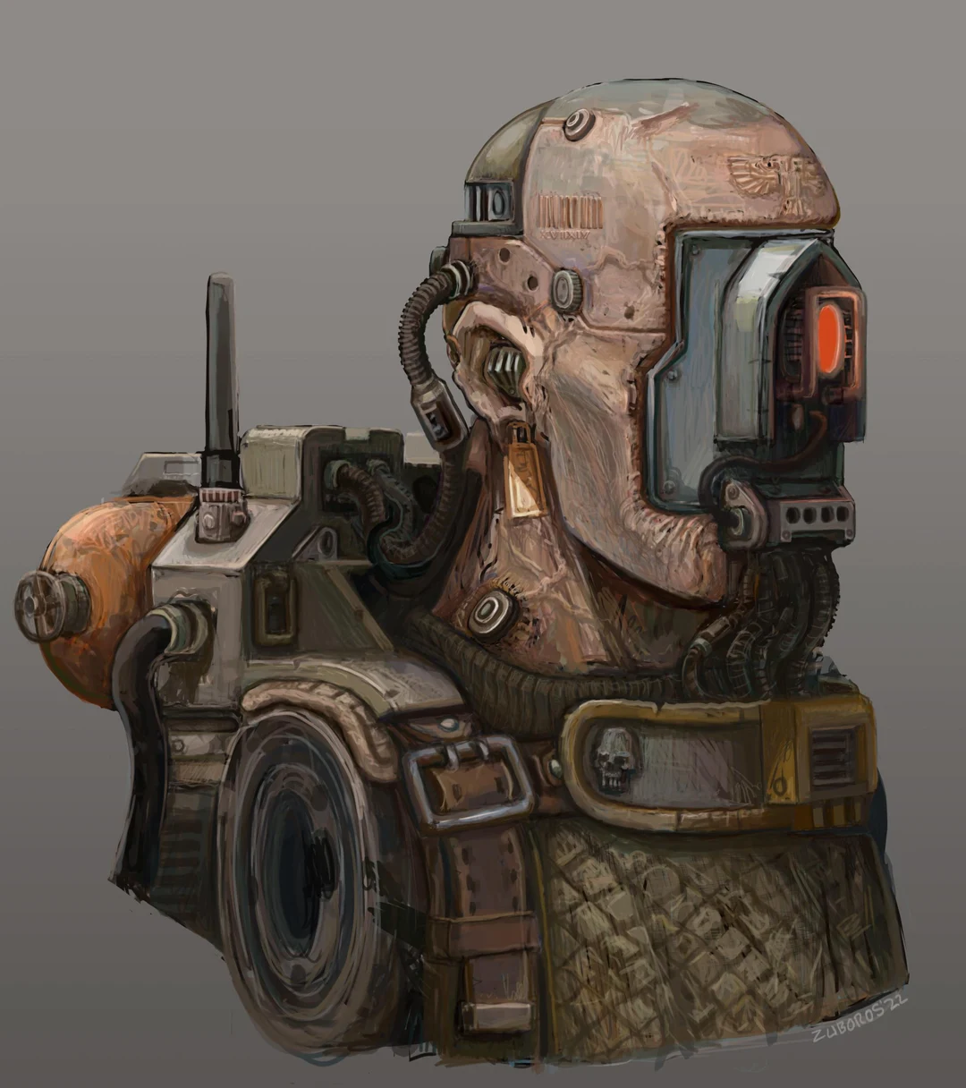 Servitor Bust by Thomas Mack | Scrolller