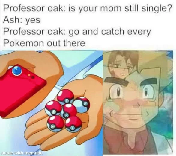 pokemon professor oak | Scrolller