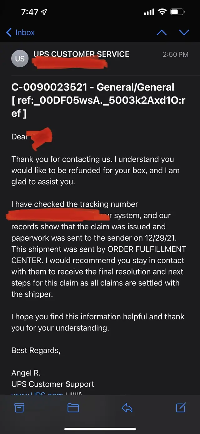 Trying to resolve a claim | Scrolller