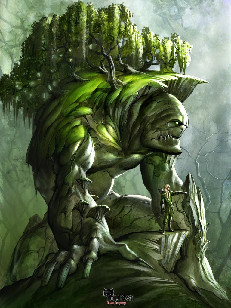 Forest Giant by Alex Petruk (APe) | Scrolller