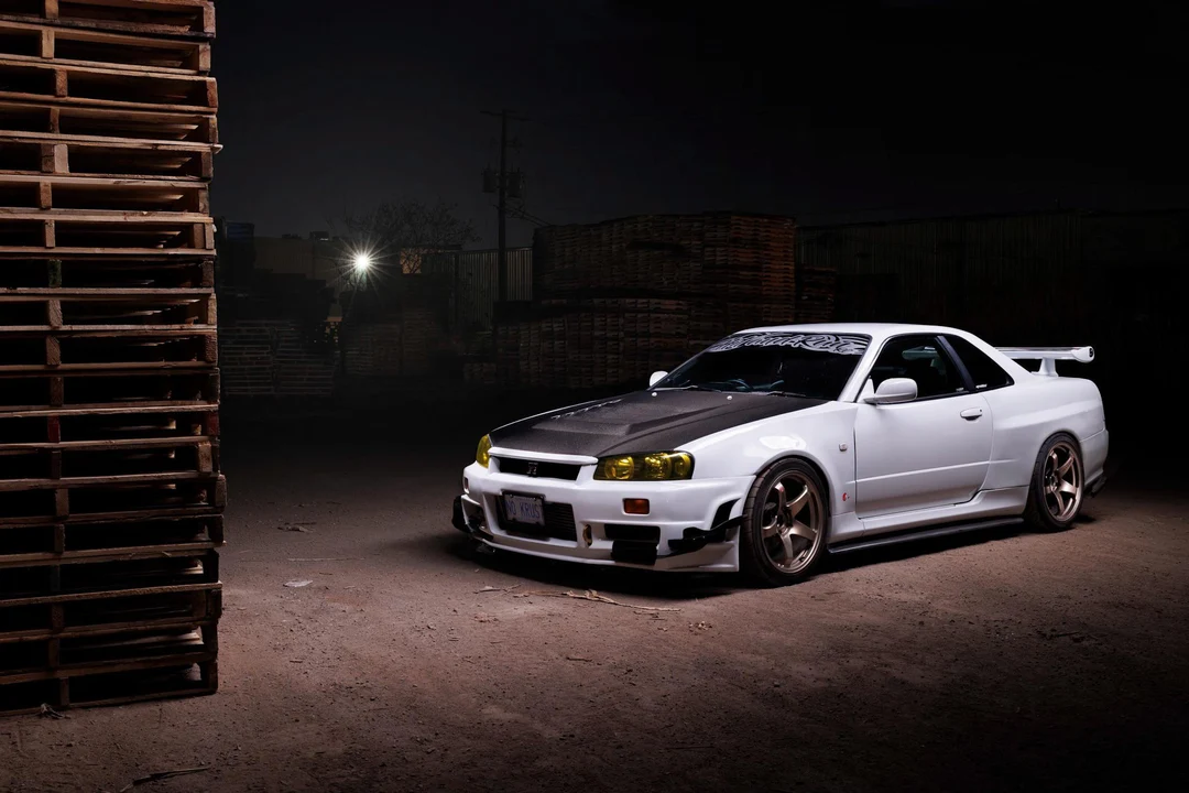 R34 Skyline in the dark [5472x3648] | Scrolller