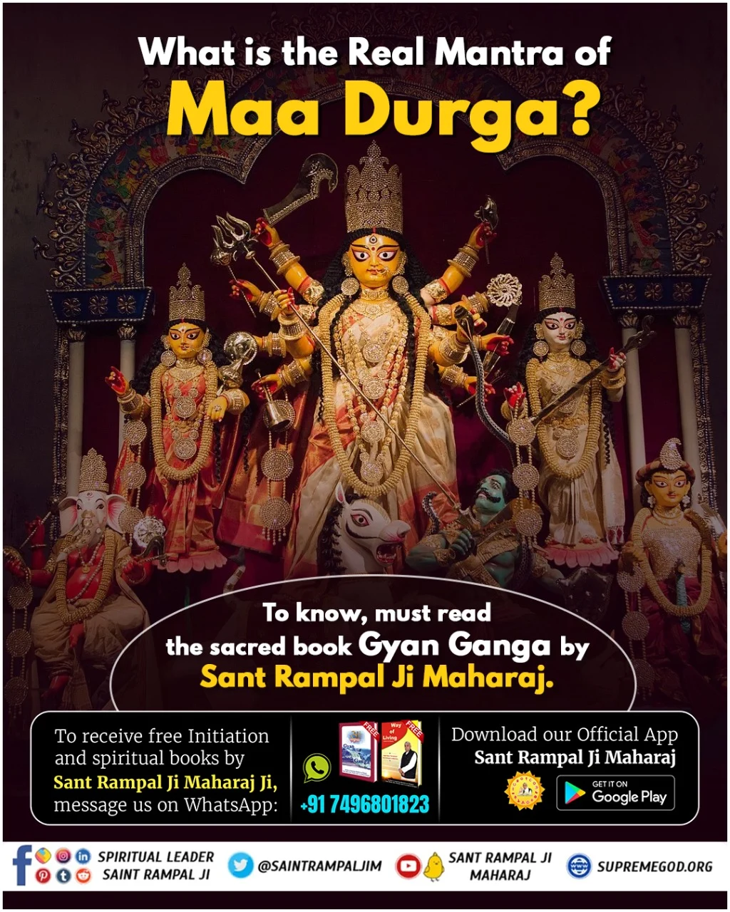 #SpiritualKnowledge_OnNavratri What is the true essence of Shri Devi Maha Puran (Durga Puran ...