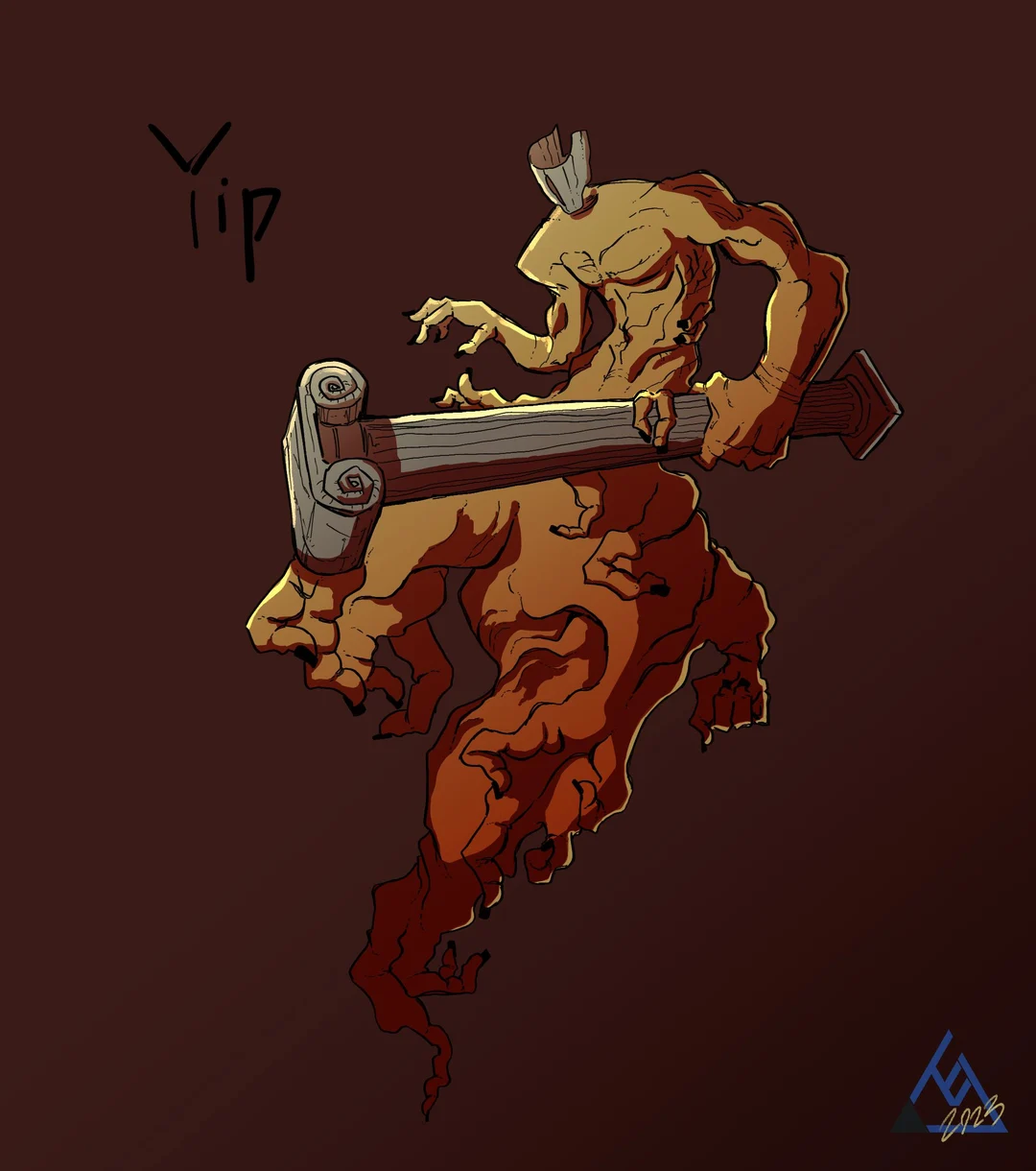 Yip, Me, digital, 2023 | Scrolller