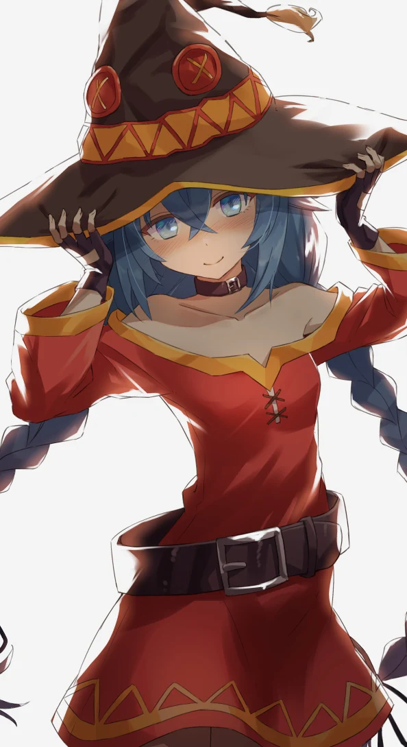 Roxy in Megumin's outfit (Mushoku Tensei) | Scrolller