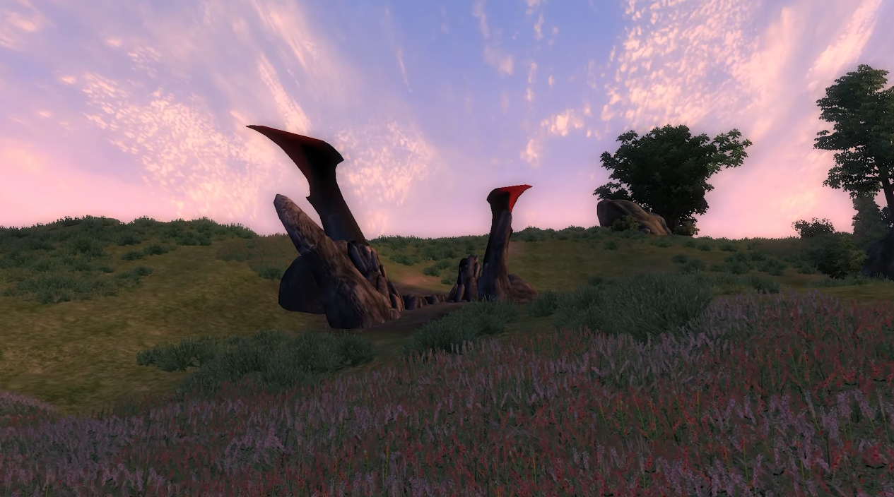 Closed Oblivion Gate At Sunset | Scrolller