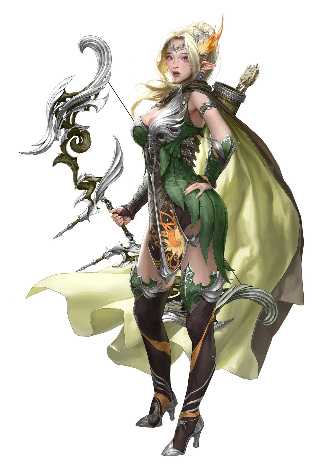 [Elf archer] by Sungmoo Heo | Scrolller