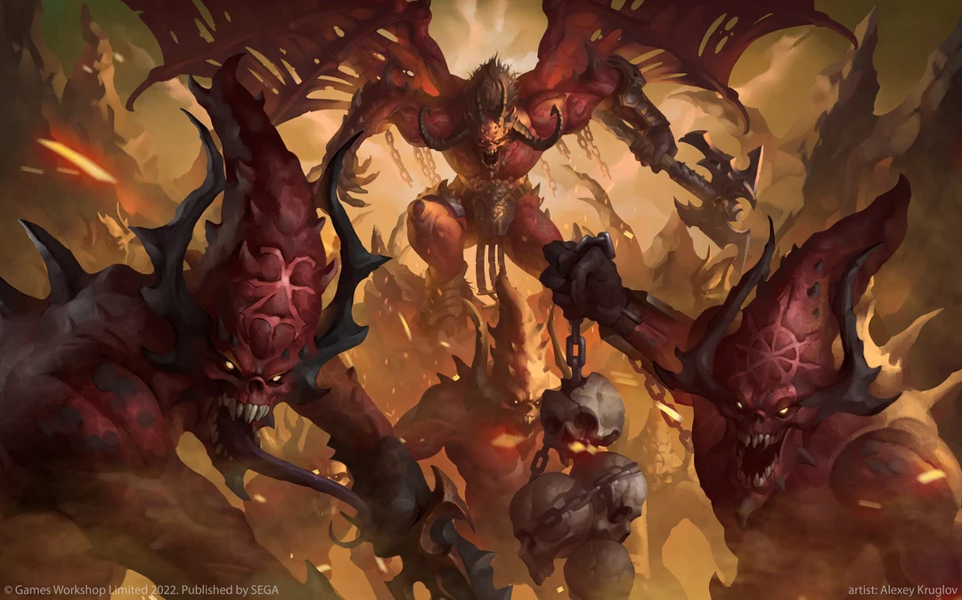 Khorne Army by Alexey Kruglov | Scrolller