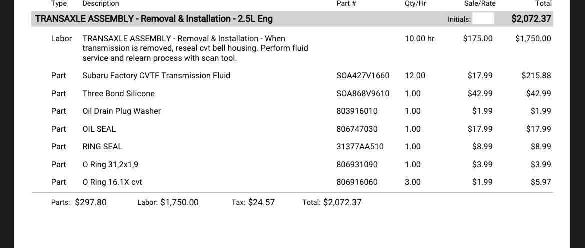 Transmission Leak | Scrolller