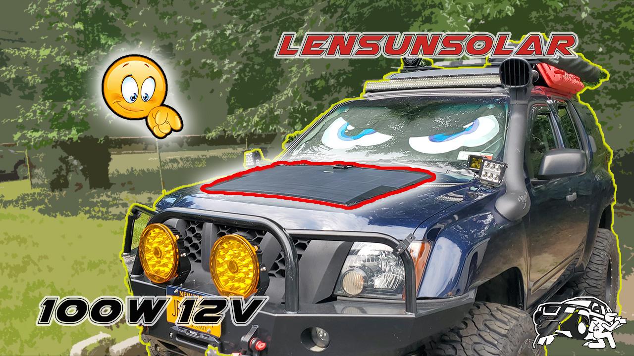 I installed 100w Hood Solar panel | Scrolller