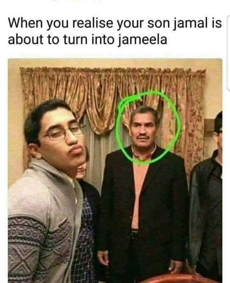 Behave yourself Jameela | Scrolller