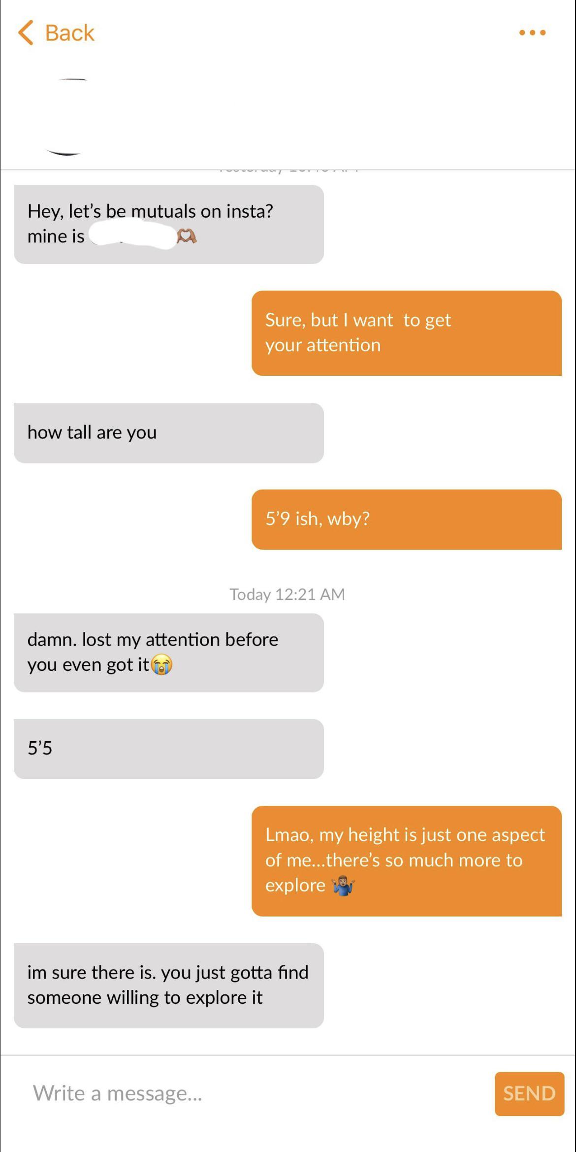 Some people really are obsessed with height | Scrolller