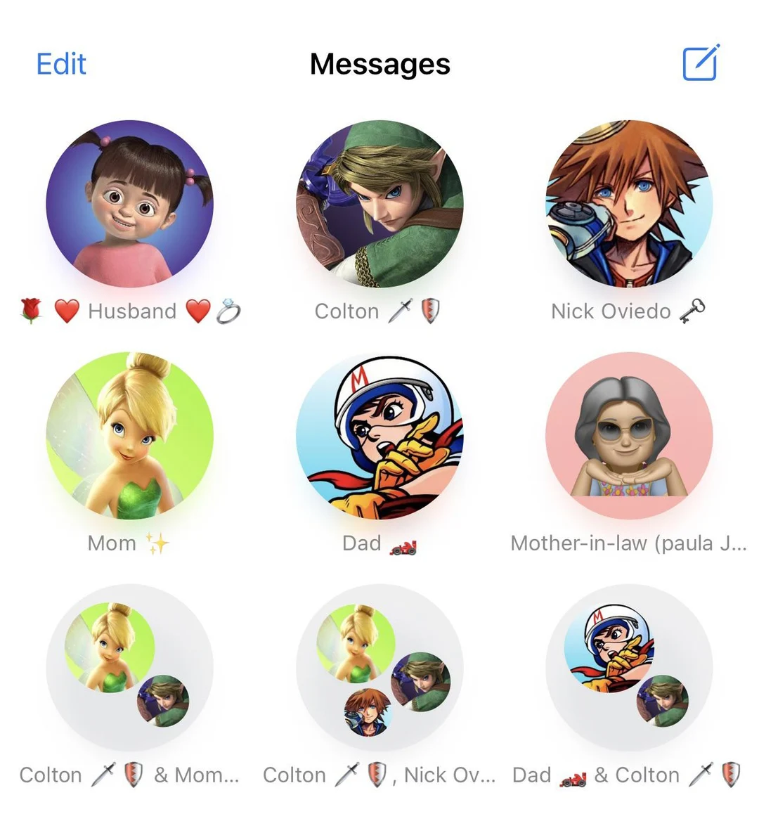 Idk if it’s just me but I got the bright idea to do this. Anyone else do this too? Make profile ...