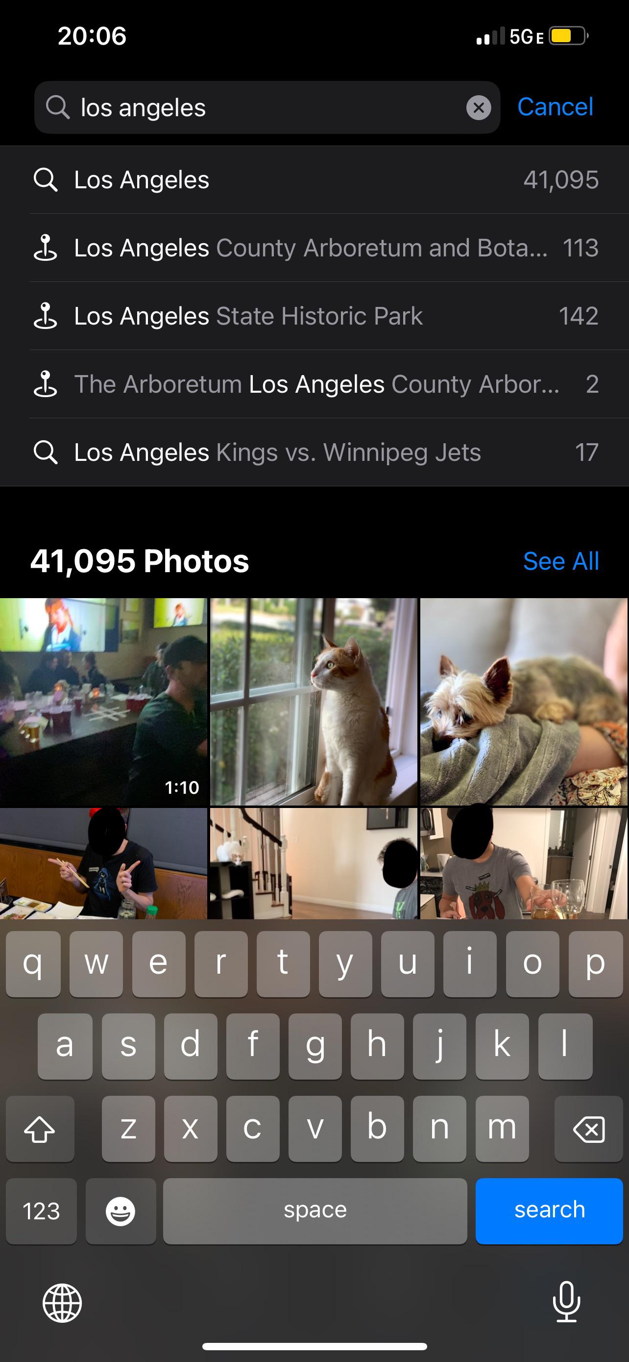 How to search for text in photos when the text is also locations? | Scrolller