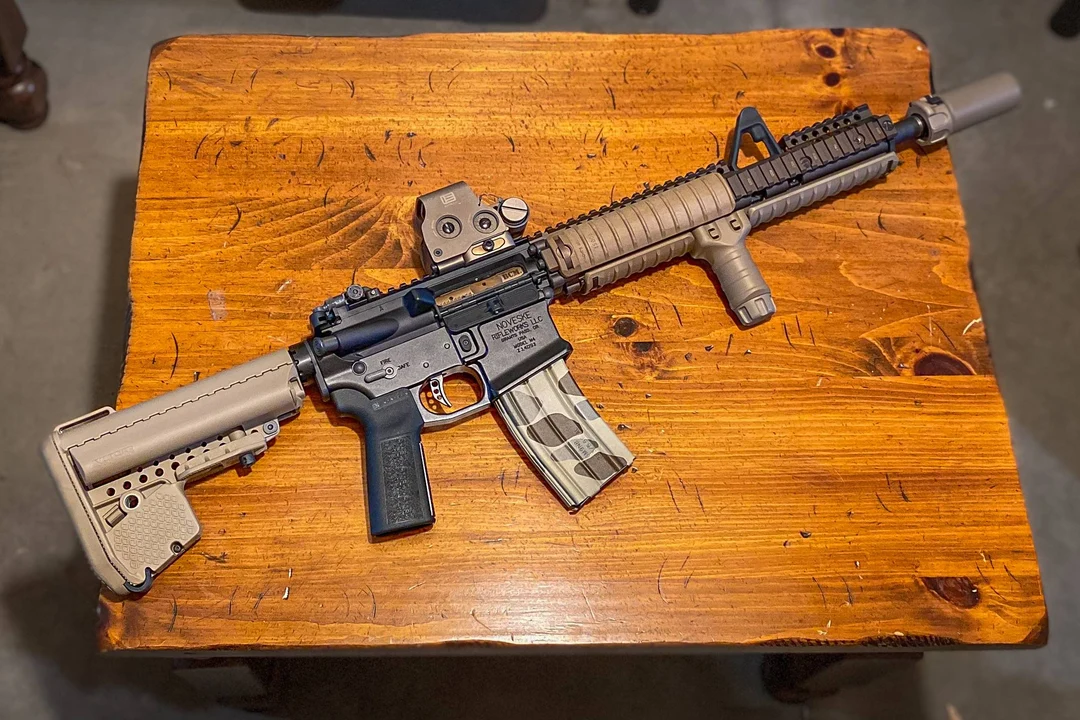 After my space force build I actually had to try this time. Block II FSP on Noveske a5 vltor ...