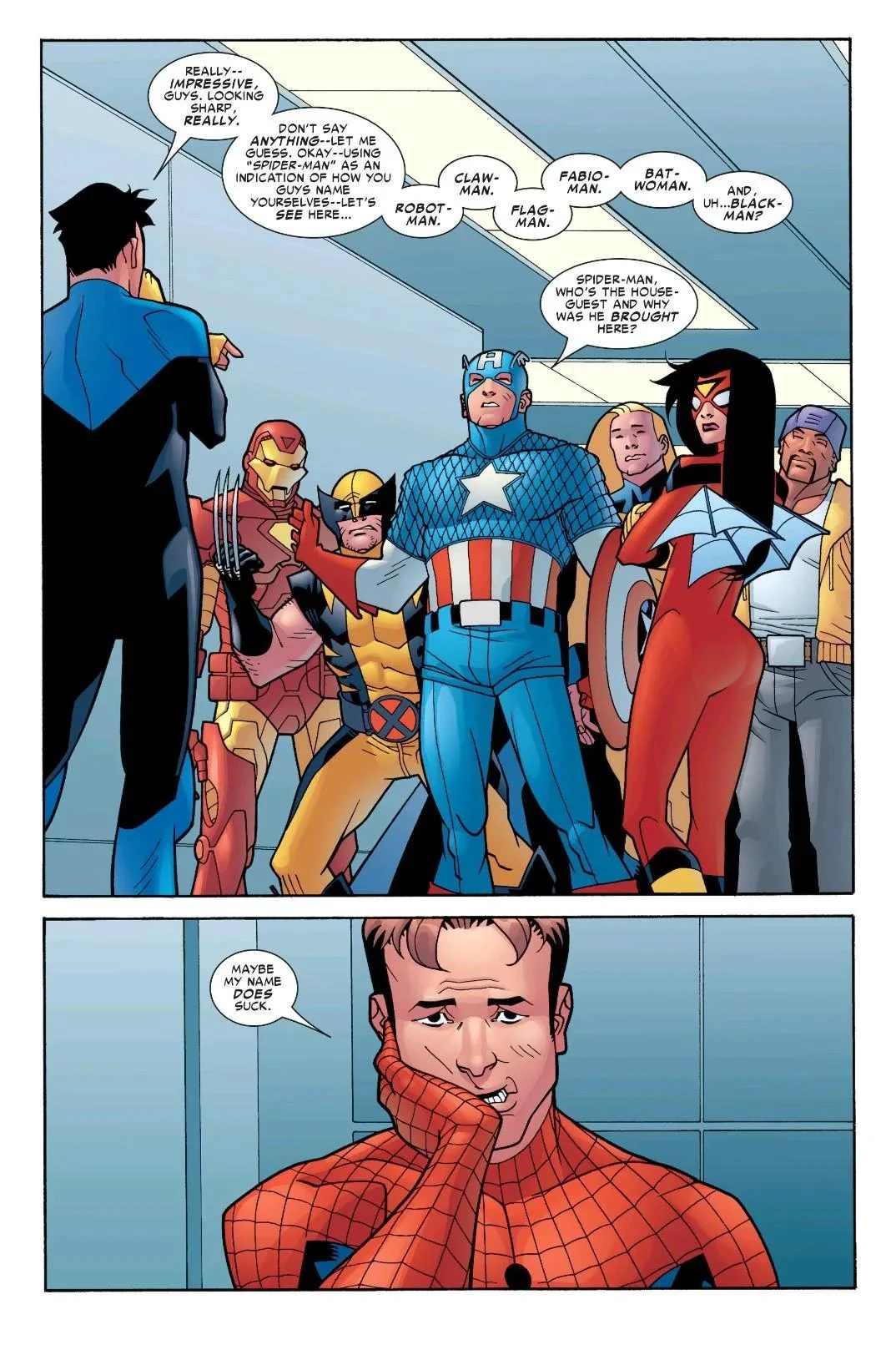 Invincible guessing the Avengers names (Marvel team up #14) | Scrolller