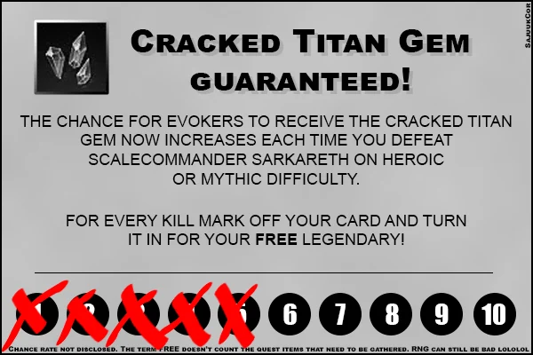 Evoker Legendary Punch Card | Scrolller