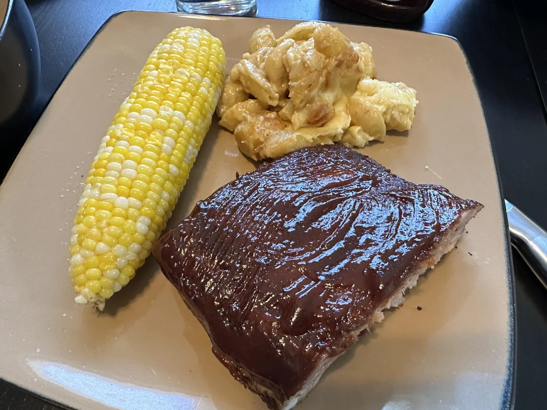 Tried ribs and corn for the first time last night! | Scrolller