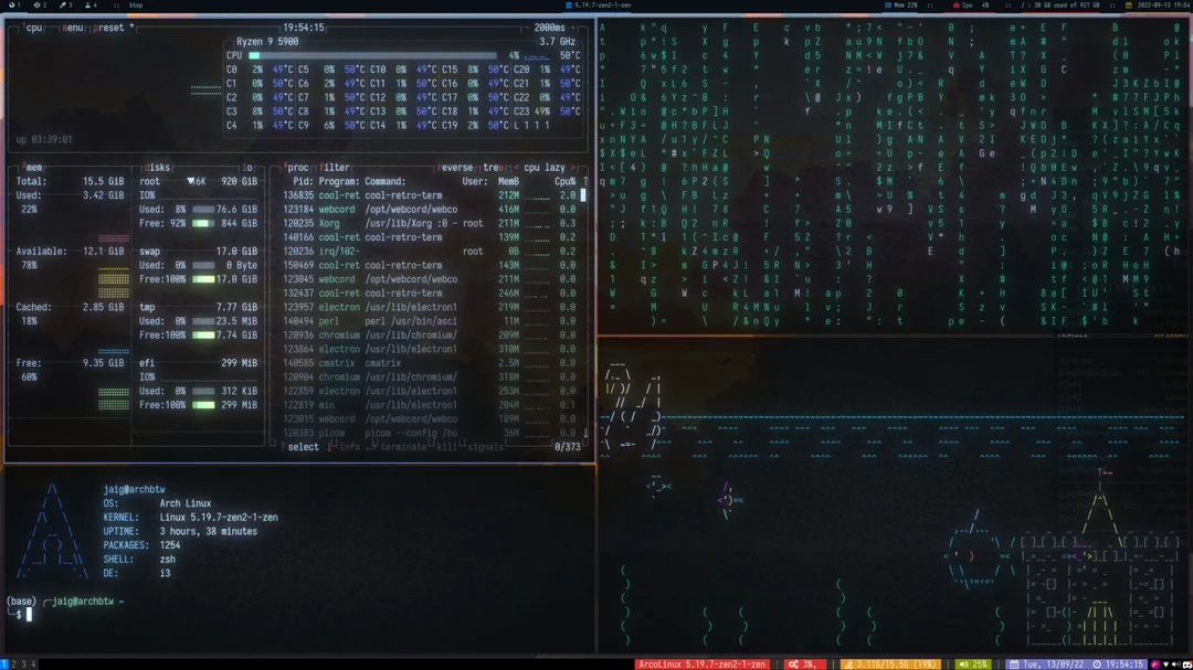[i3wm] Old rice screenshot that I dug up. | Scrolller