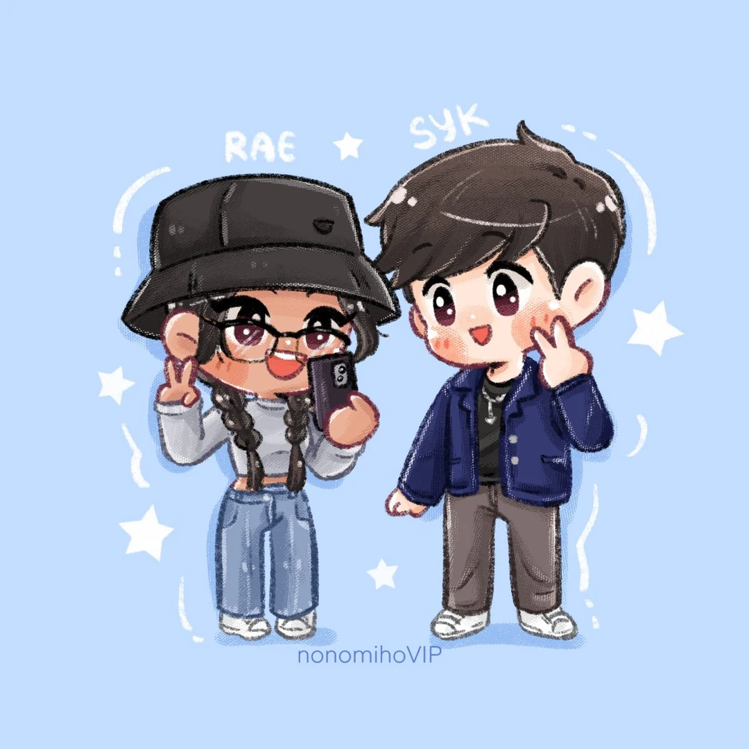 infernal twins selfie ( Day 3 . art by nonomiho on Twitter) | Scrolller