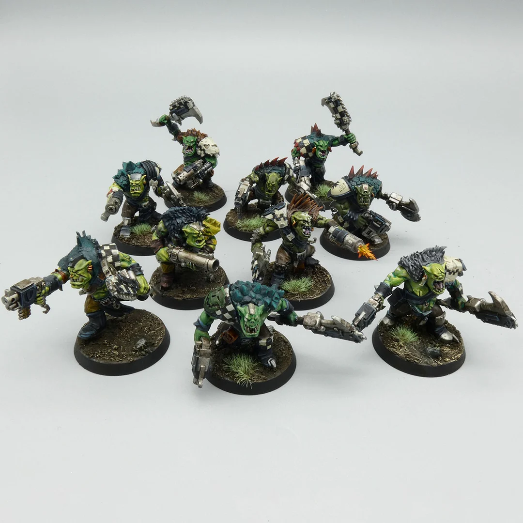 My rendition of some Goff Beast Snagga Boyz. How'd I do? | Scrolller