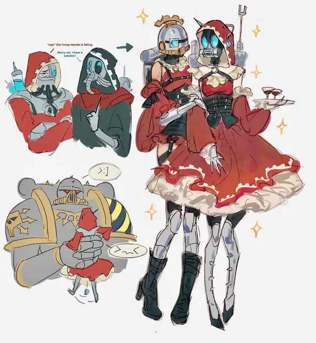 Admech moral support by archon of flesh. | Scrolller