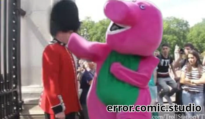 Barney Fight Royal Guard | Scrolller