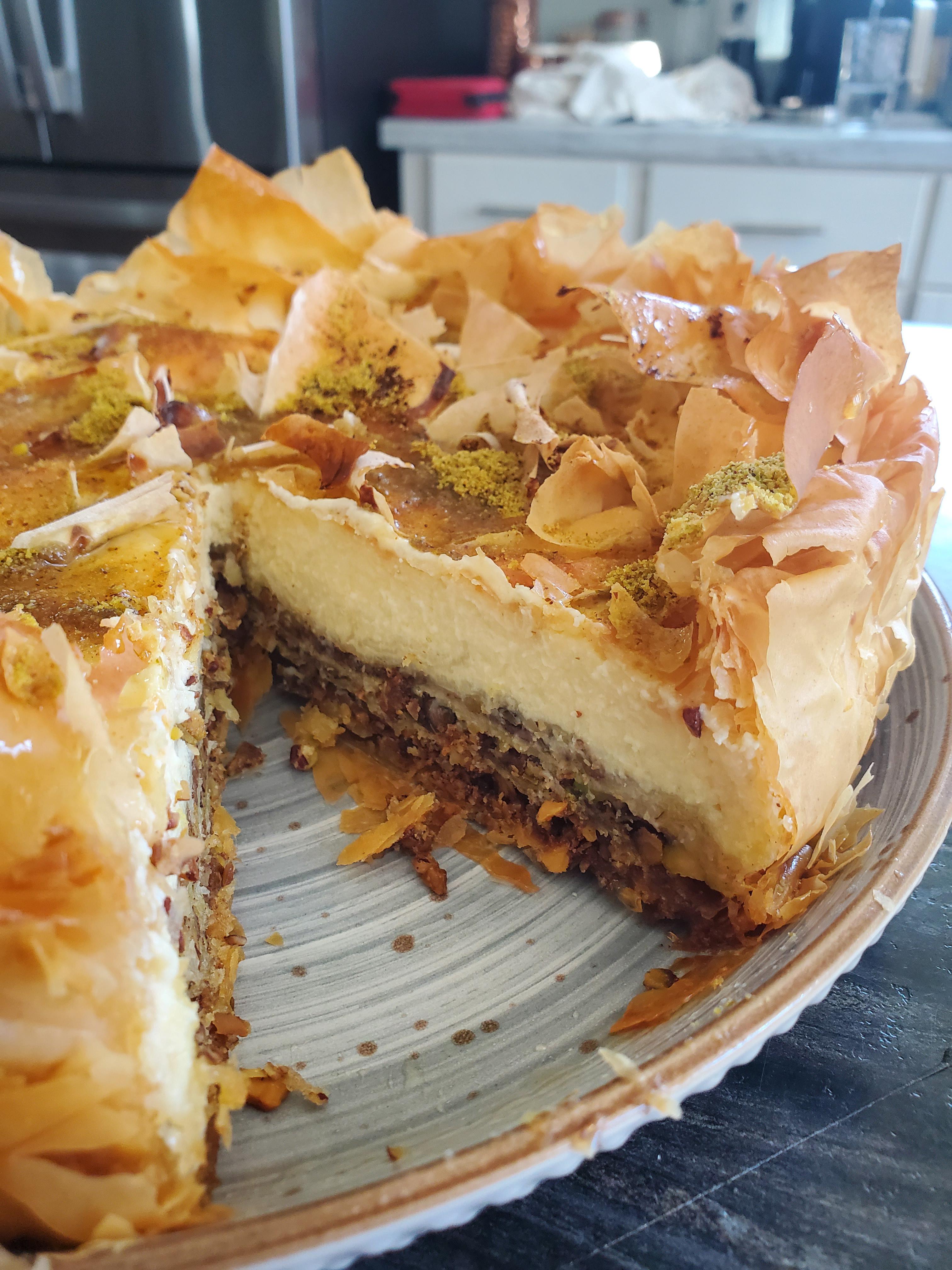 Baklava cheesecake | Scrolller