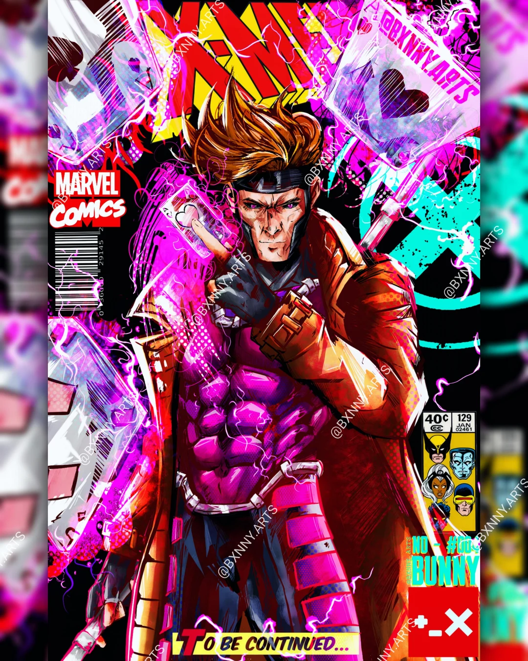 GAMBIT COMIC COVER by me bxnny.arts what u think guys | Scrolller