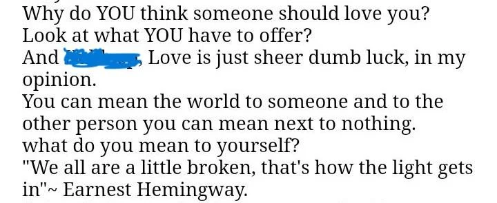 What is a thing your best friend told that you always remember | Scrolller