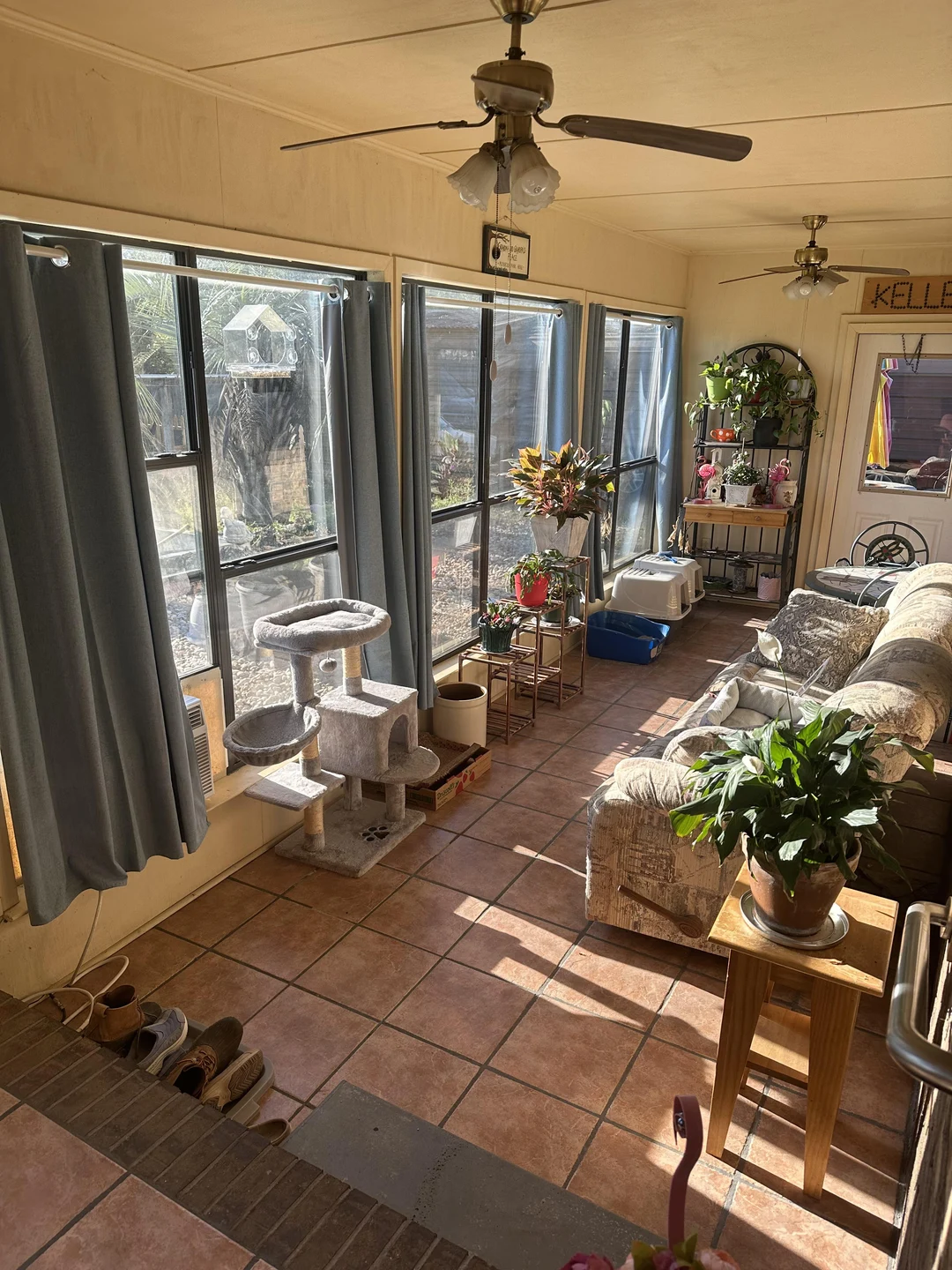My Husband’s Grandmother’s sunroom with the morning light☀️ | Scrolller
