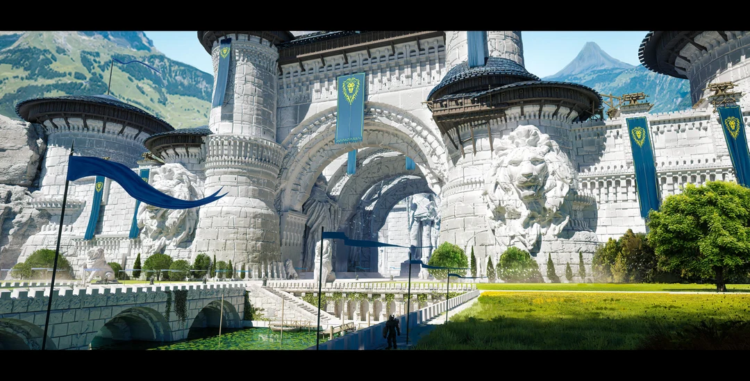 Stormwind Fan Art [Lionel Schramm] | Scrolller