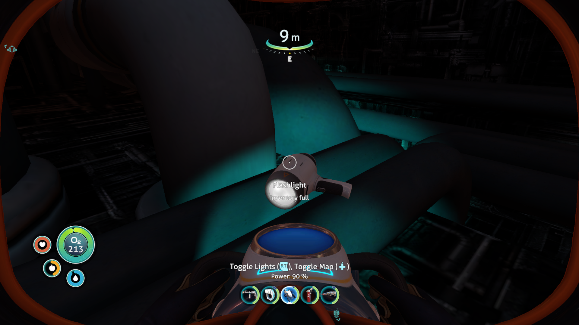 Did the flashlight always spawn in the aurora | Scrolller