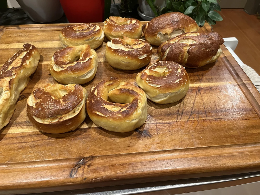 Feeling sassy so I made pretzel bagels | Scrolller