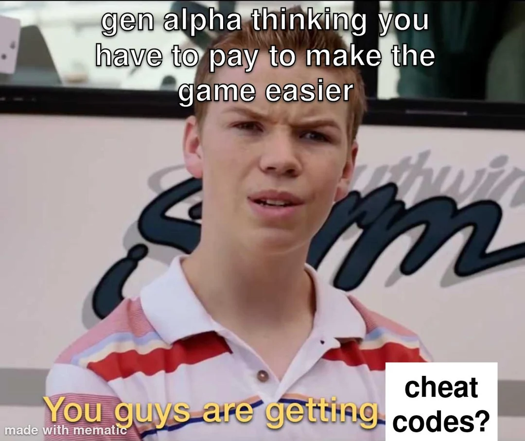 OG games had cheatcodes? | Scrolller