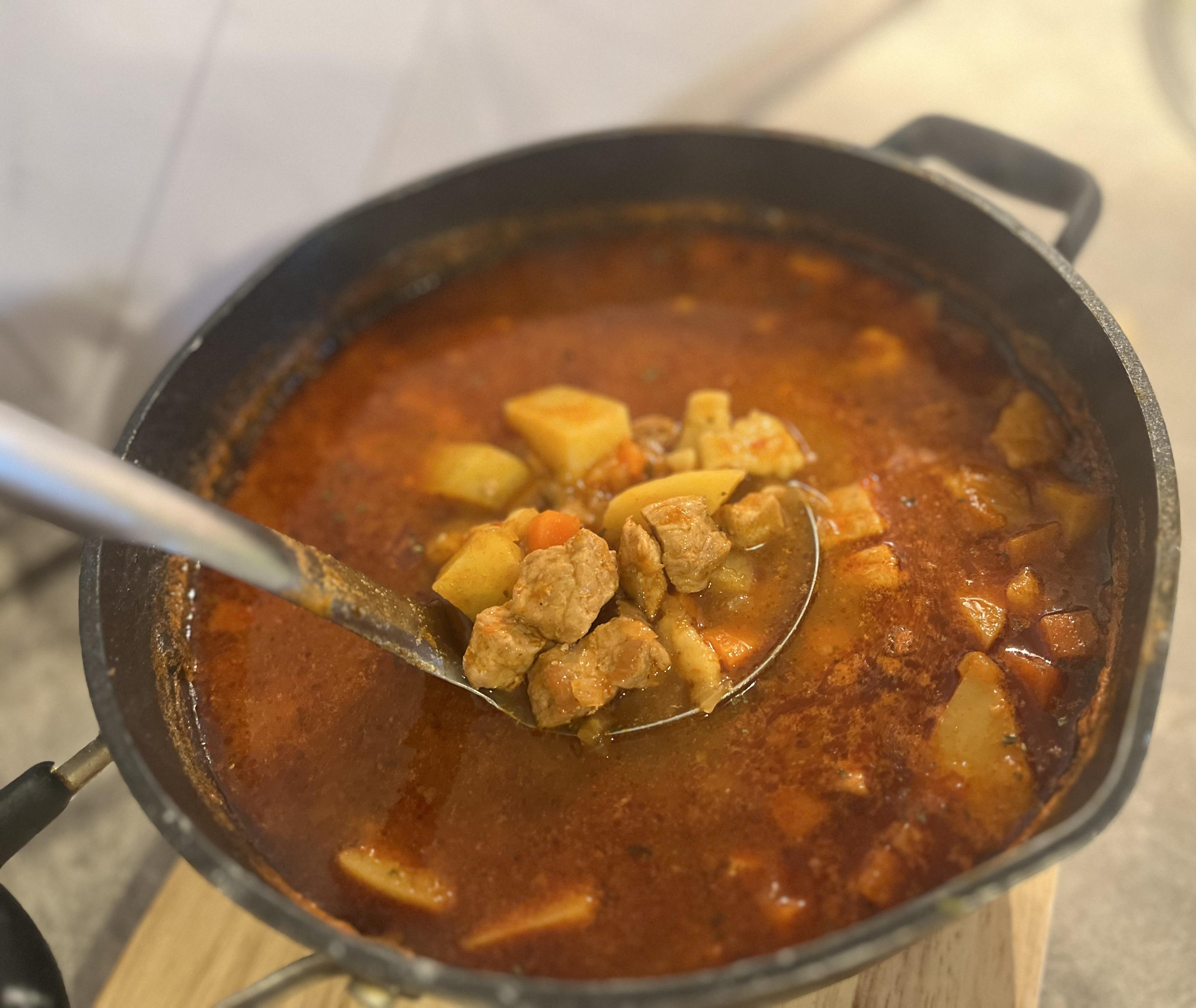 [Homemade] Hungarian goulash soup | Scrolller