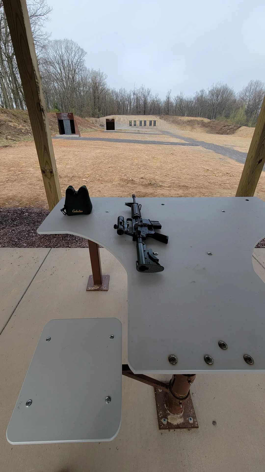 Got in some range time recently. Didn't shoot anything, just took some pictures and left ...