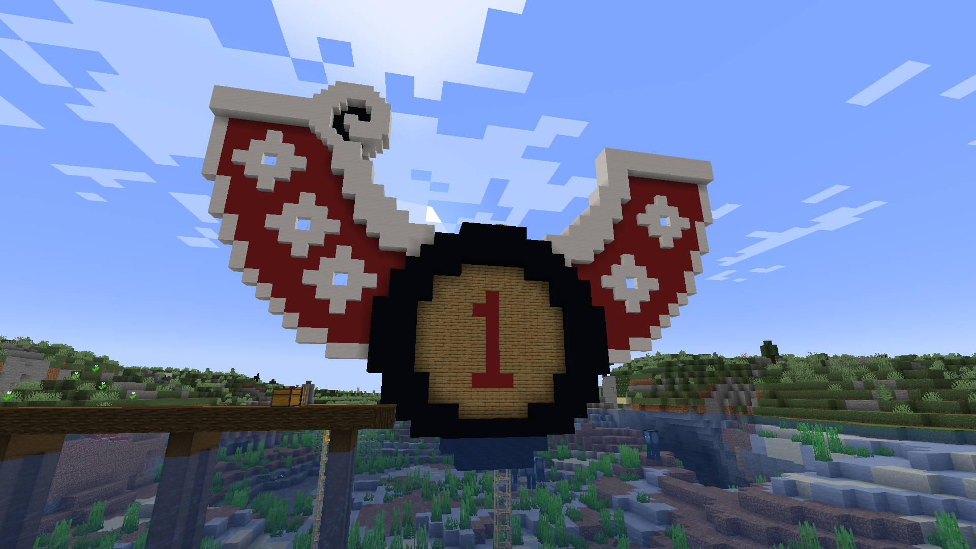 First batch of progress on my friend's and mine somewhat mega base, based on the 1000 Sunny ...