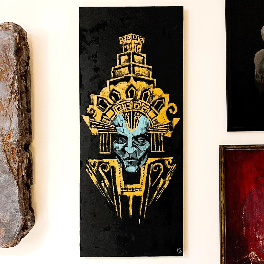 Emperess, tusi88, acrylic, 2024 | Scrolller