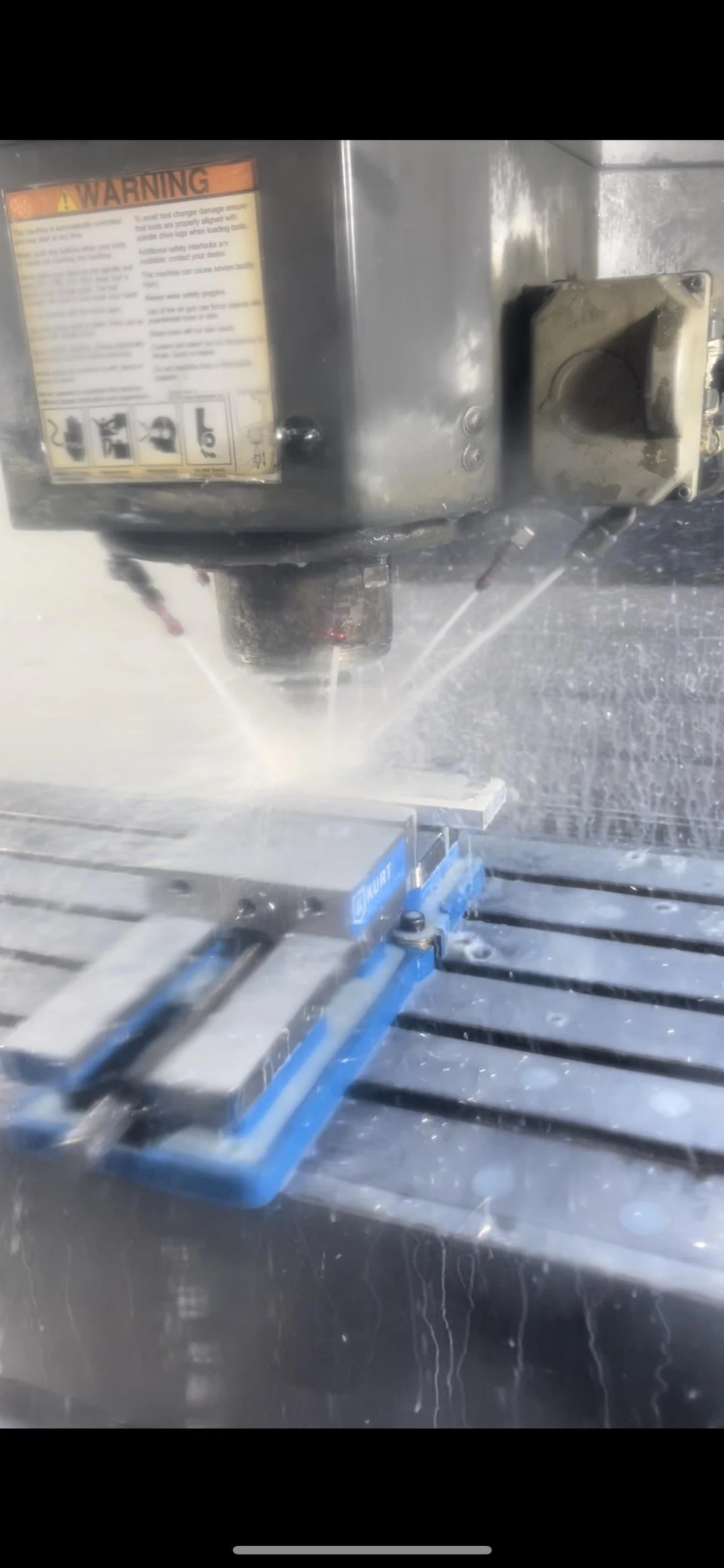 First time cutting on my HAAS. | Scrolller