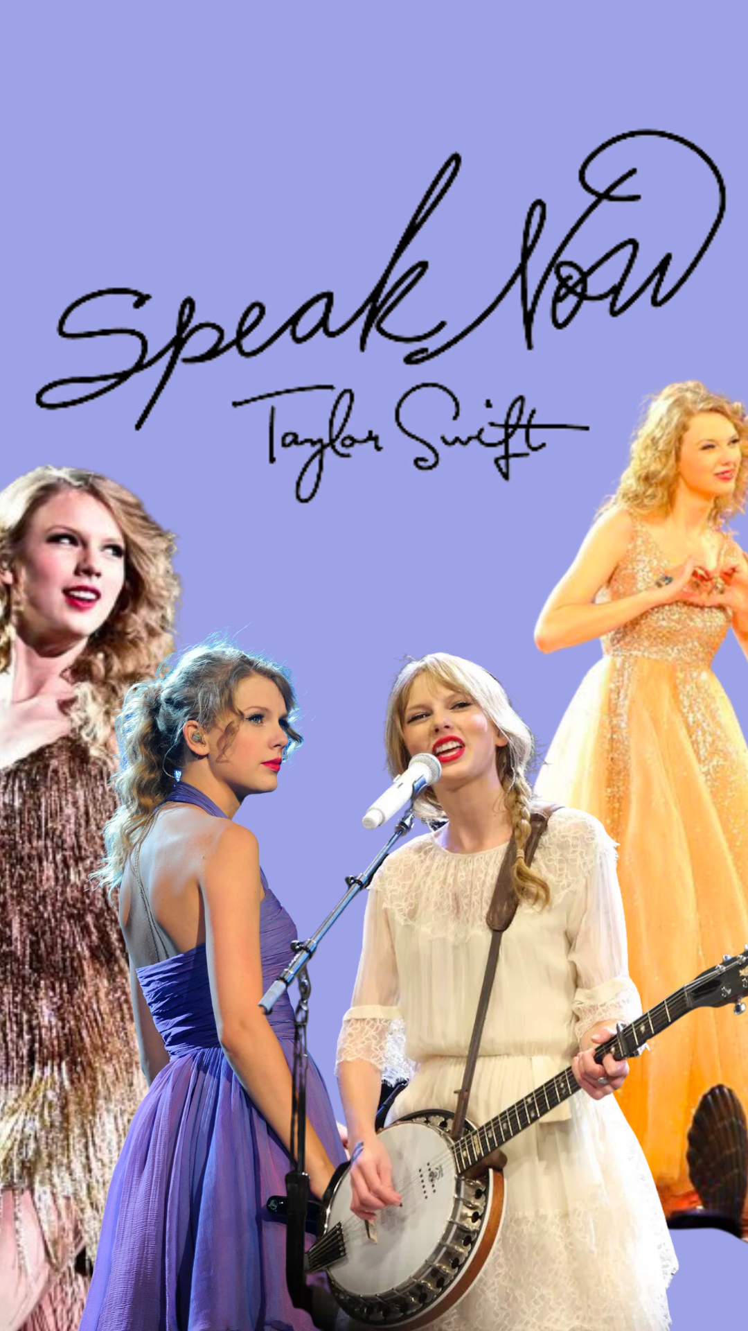 A Speak Now Tour Wallpaper I made | Scrolller