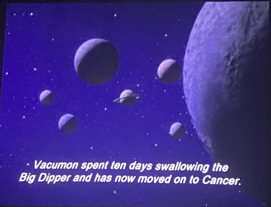 Vacumon swallowed the star Constellation Big Dipper in Ten Days | Scrolller
