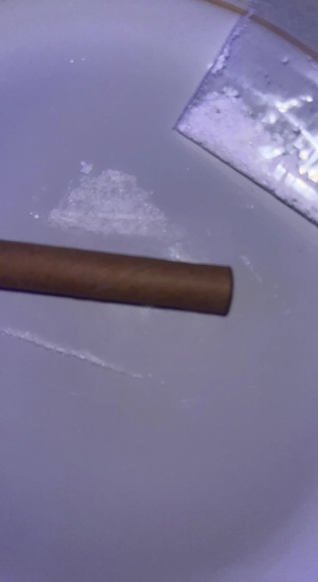 Friday night baby, also if you work retail and have to change till roll? Keep the small peice it ...