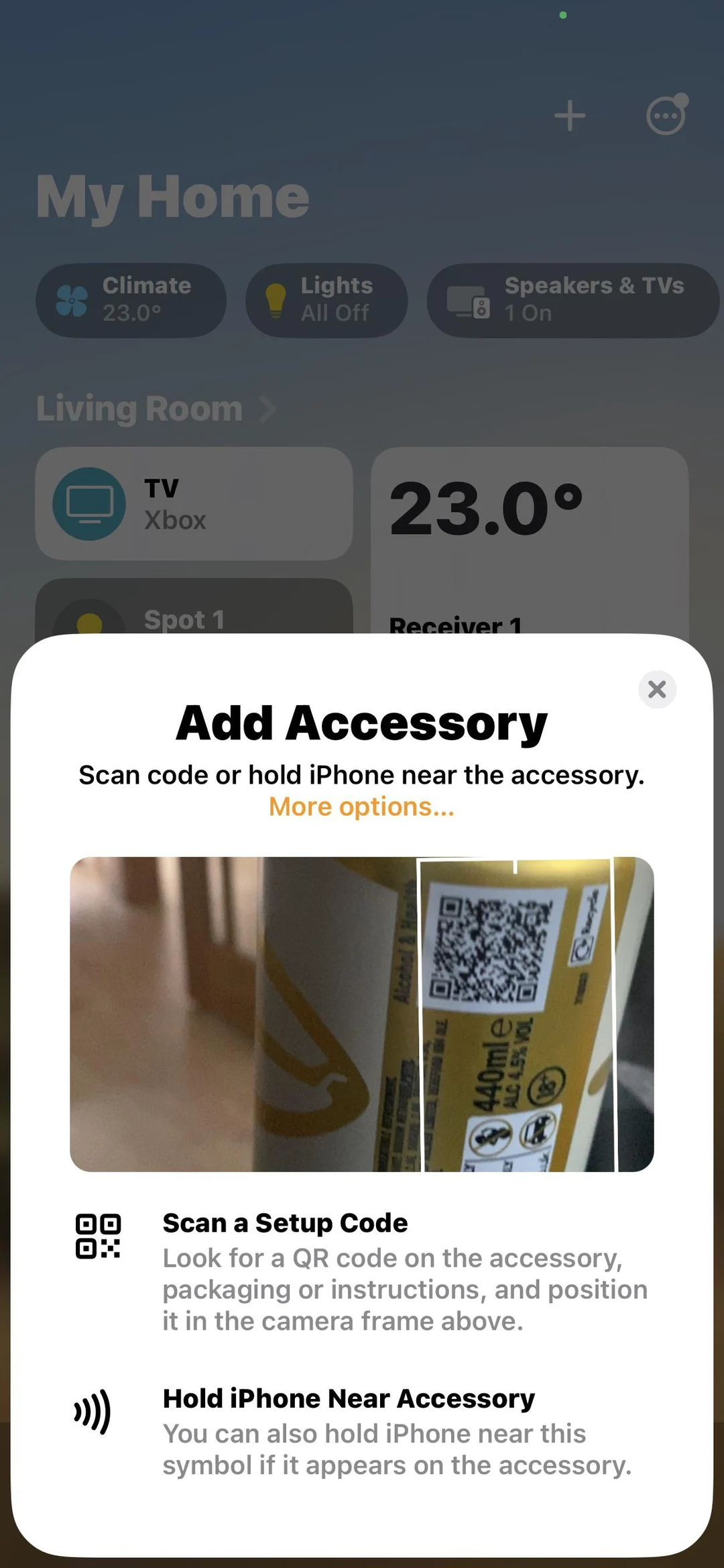 Apple home QR code won’t scan! | Scrolller