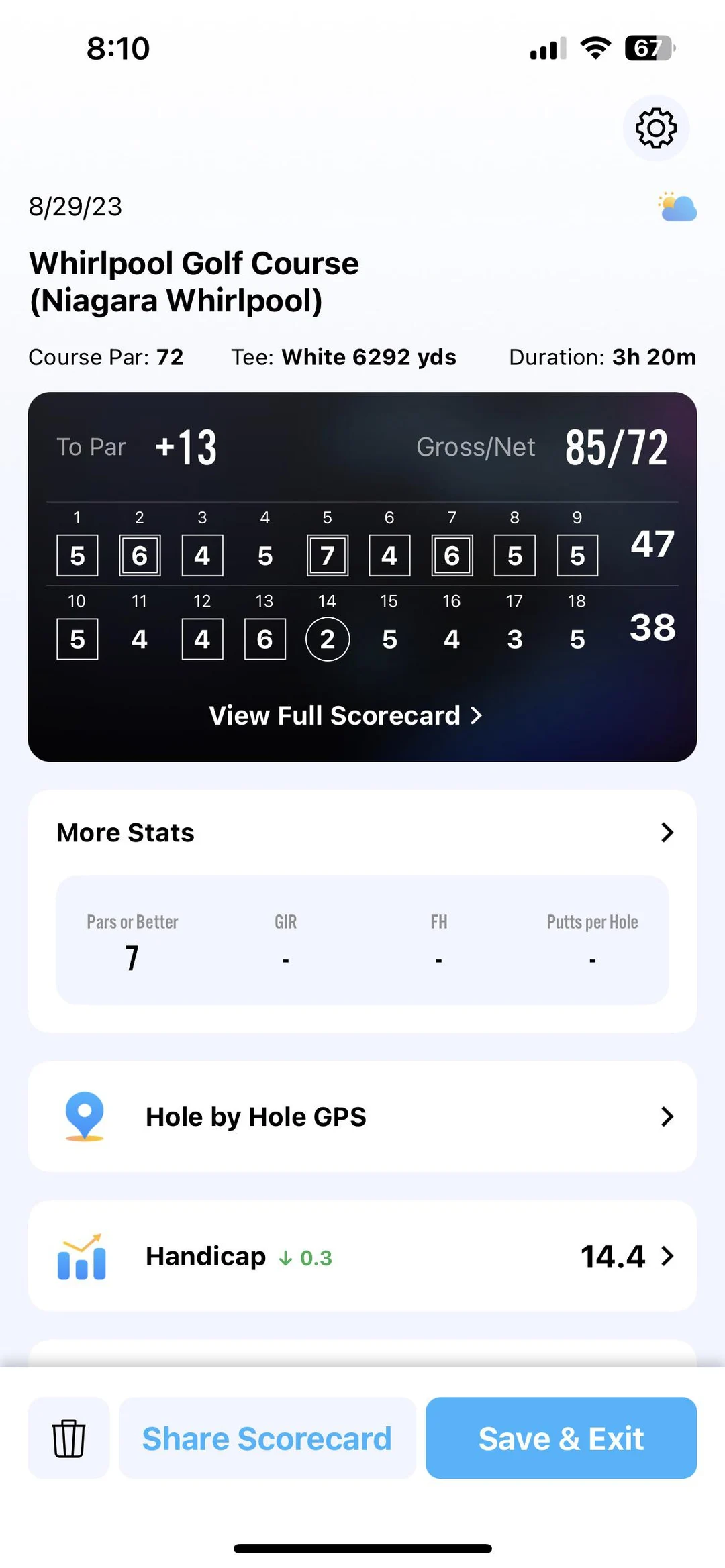 Last week of summer, finally reached my summer goal of 85 | Scrolller