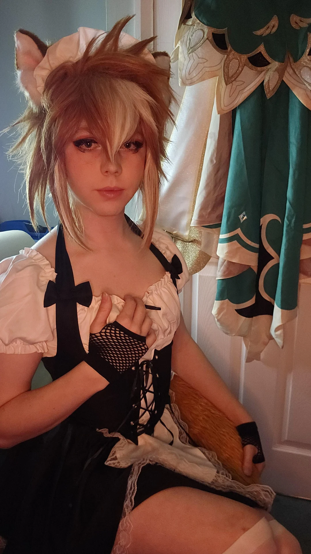 My Gorou maid cosplay | Scrolller