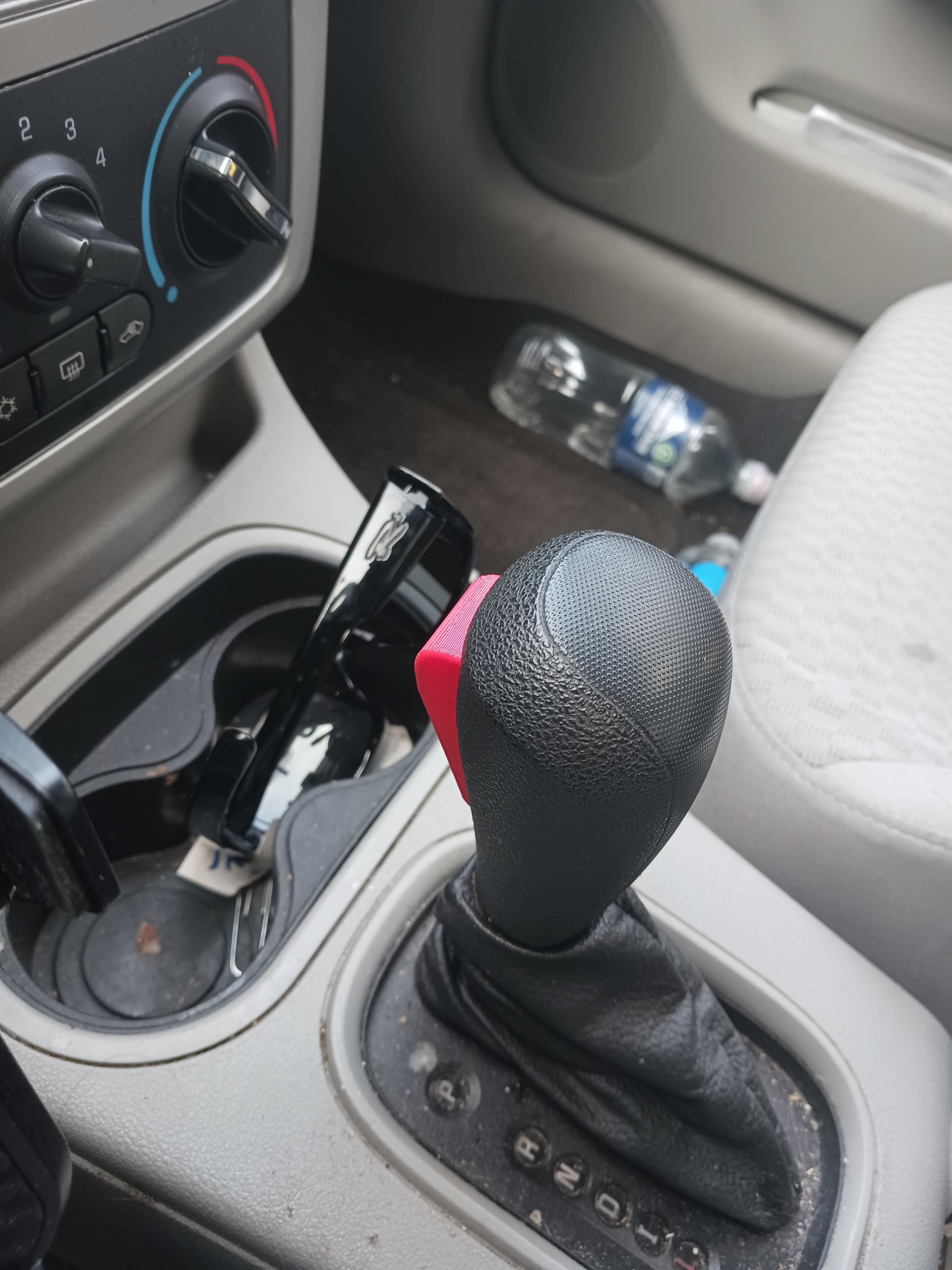 Shifter button broke on my car so after a bunch of measurements I've made a new one and it's ...